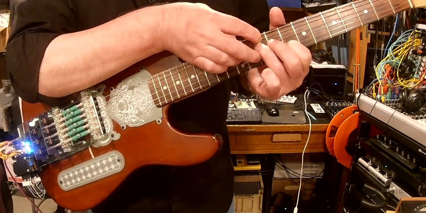 Engineer built a Guitar Robot that helps him to play Guitar like a Pro ...