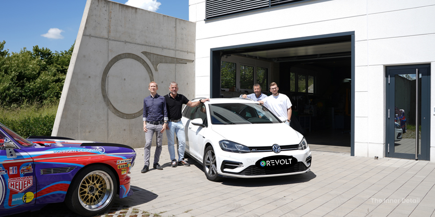 This German Startup ‘e-Revolt’ converts fuel car into an EV in just one day